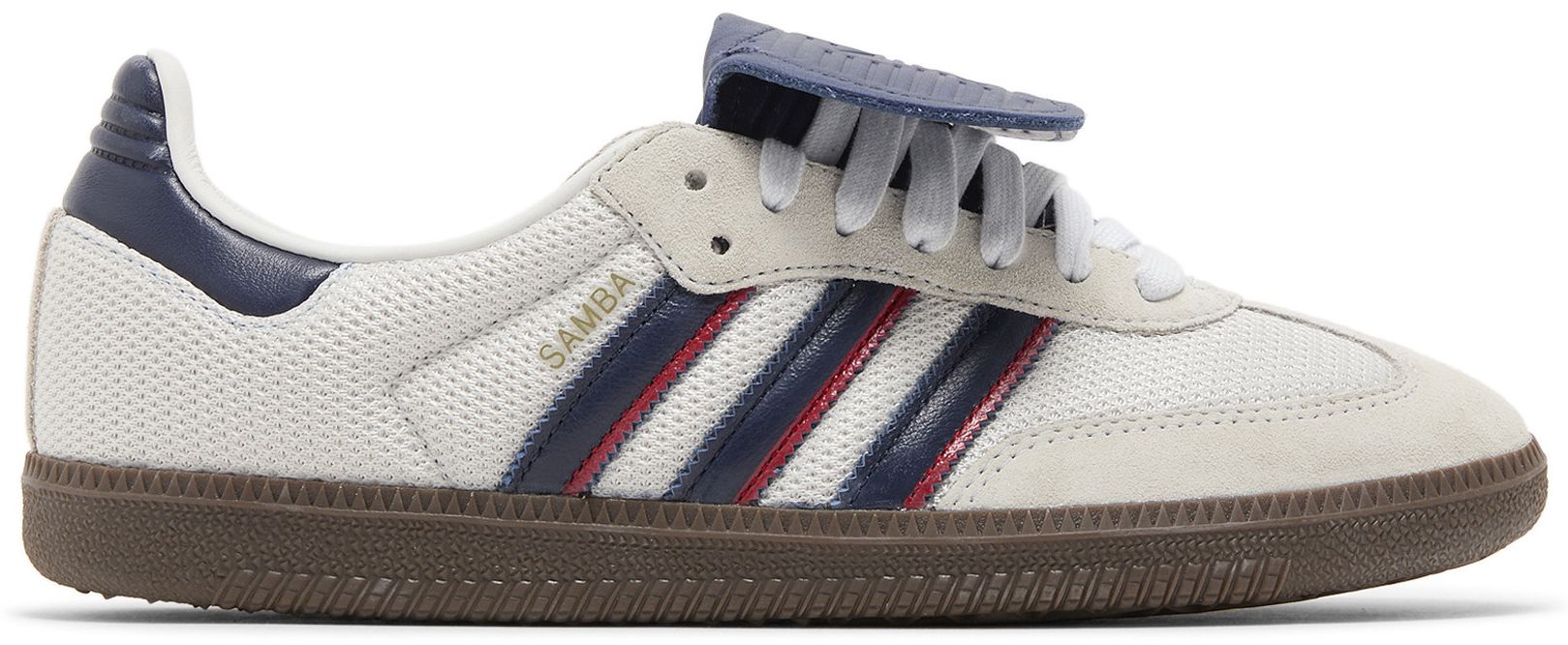 Buy Adidas Samba LT 'Crystal White Dark Blue' - IE9169 | GOAT
