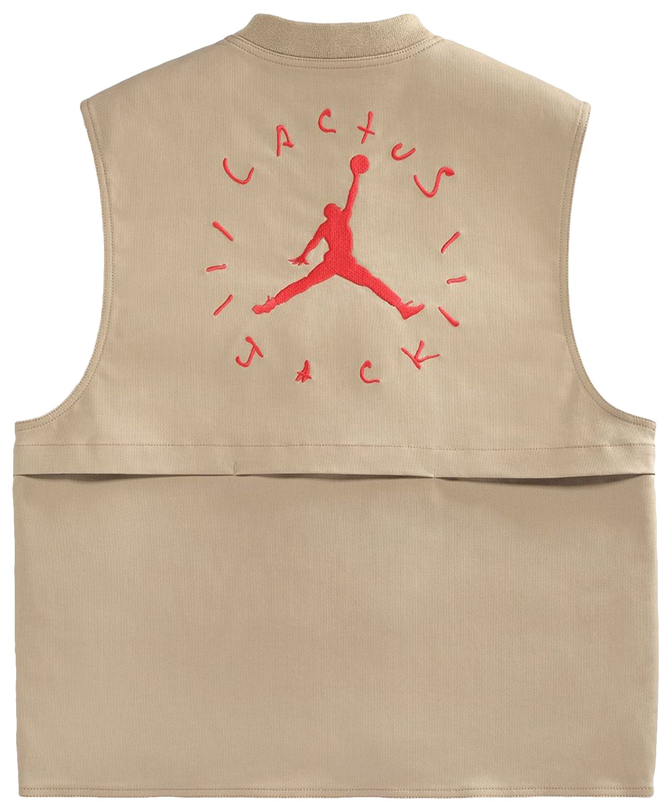 Buy Cactus Jack by Travis Scott x Jordan Utility Vest 'Desert/Khaki ...