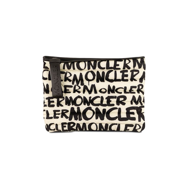 Buy Moncler Logo Pouch Bag 'Ivory' - E109A 60041 00 539GX | GOAT