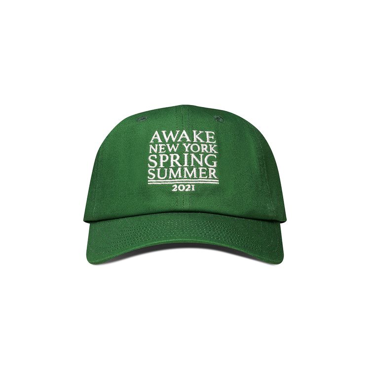 Buy Awake NY Six Panel Hat 'Green' - AWK SS21 HT004 GREE | GOAT