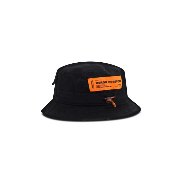 Buy Heron Preston Bucket Hat 'Black' - HWLB005R21FAB0011000 | GOAT UK