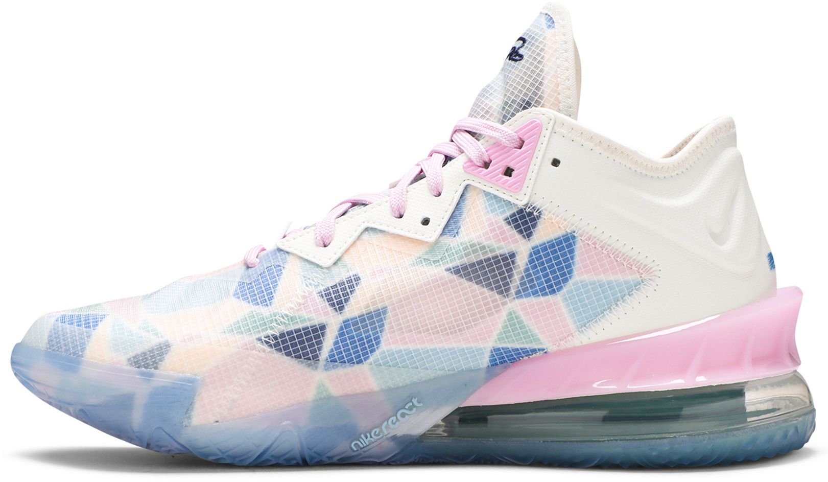 Buy atmos x Nike LeBron 18 Low 'Sakura' - CV7562 101 | GOAT