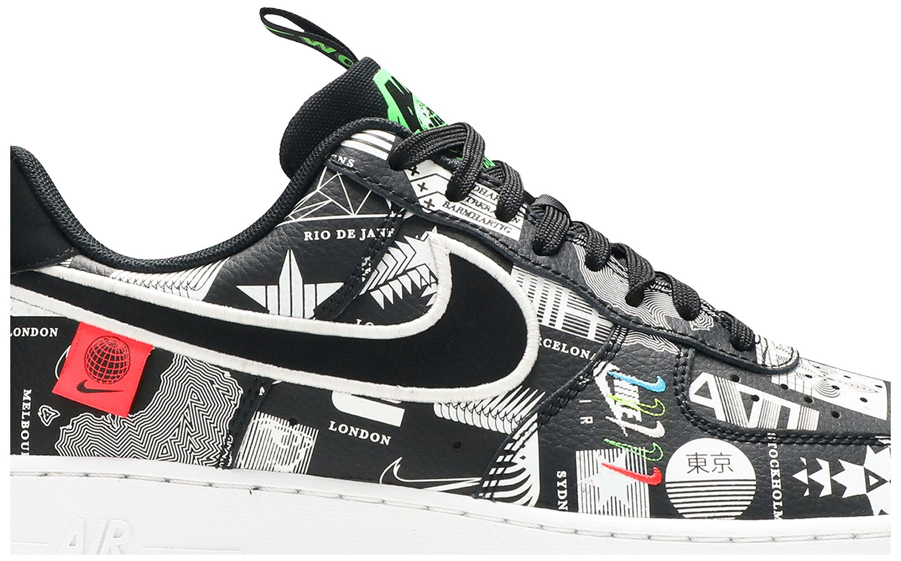 Buy Nike Air Force 1 '07 LX 'Worldwide Pack - Black' - CZ5927 001 | GOAT