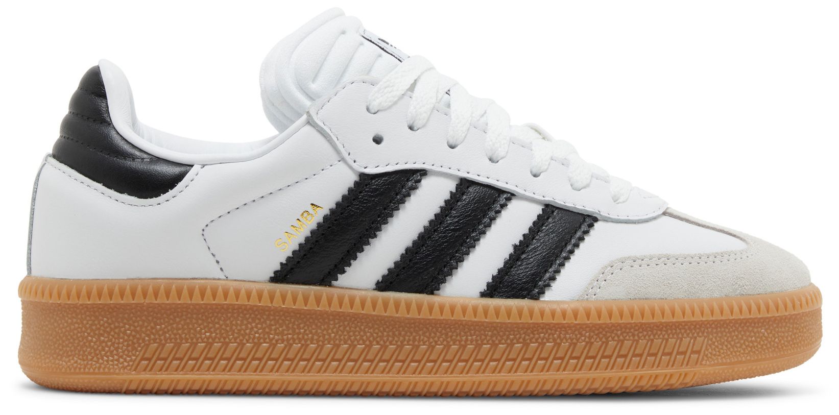 Buy Adidas Samba XLG J 'White Black Gum' - JH6516 | GOAT
