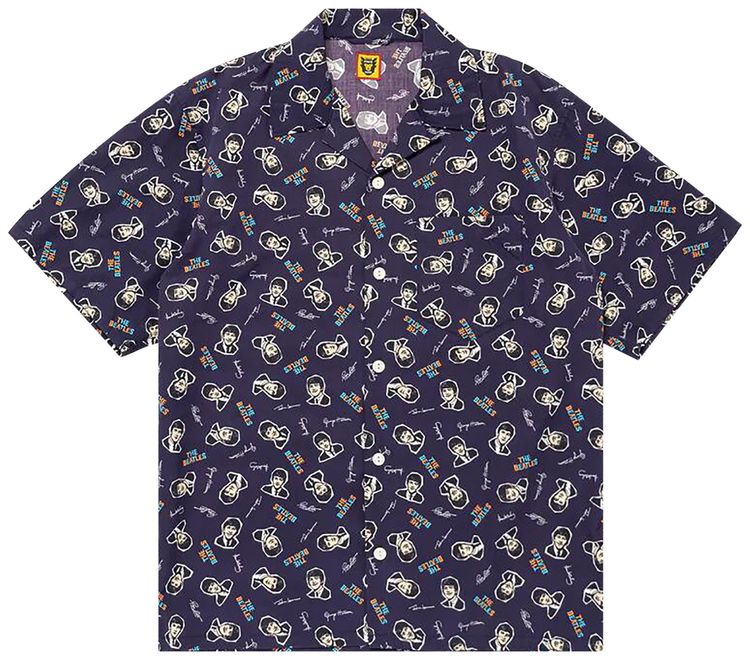 Buy Human Made Beatles Aloha Shirt 'Navy' - HM27SH026 NAVY | GOAT