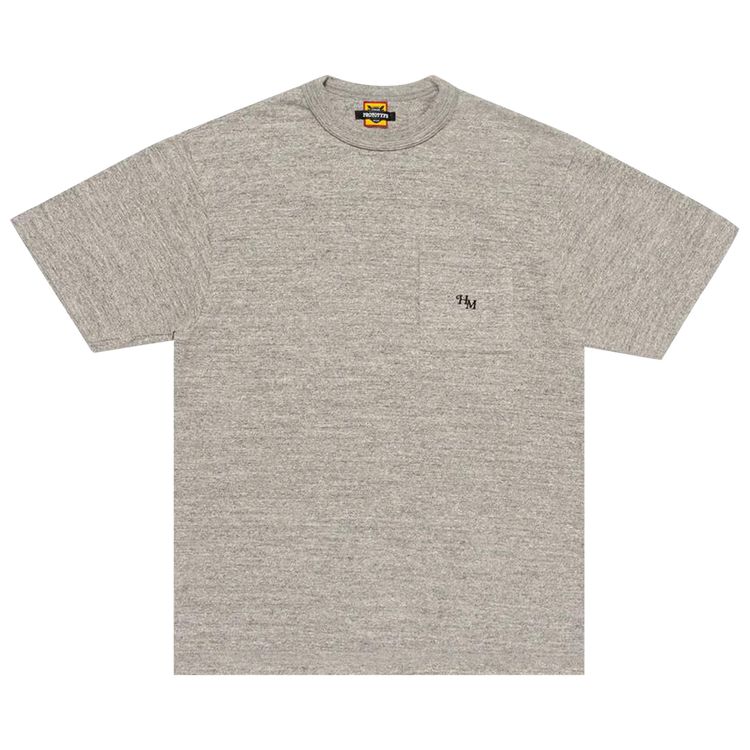 Buy Human Made Pocket T-Shirt 'Grey' - XX27CS002 GREY | GOAT