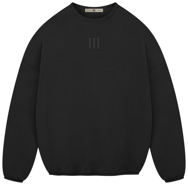 Buy adidas x Fear of God Athletics Suede Fleece Crewneck 'Black ...