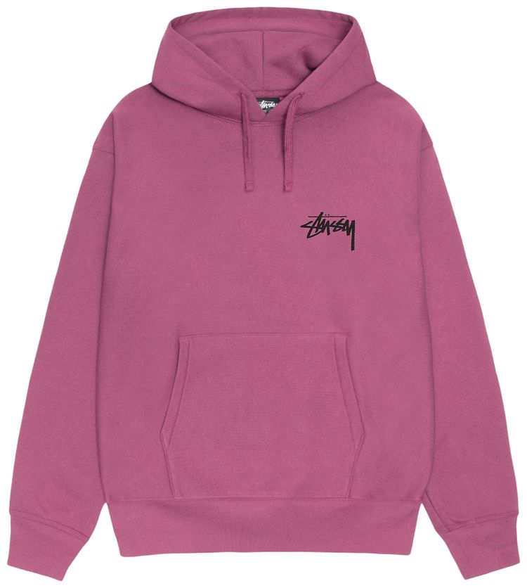 Buy Stussy Cherries Hoodie 'Berry' - 1925066 BERR | GOAT