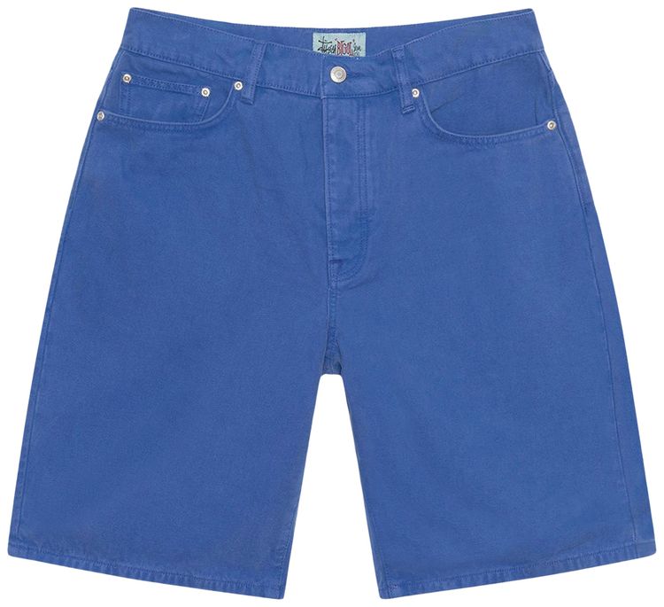 Buy Stussy Washed Canvas Big Ol' Short 'Baja Blue' - 112277 BAJA | GOAT