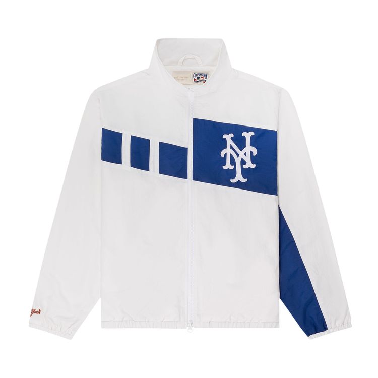 Buy Aimé Leon Dore x New York Mets Colorblock Windbreaker 'Bright White ...