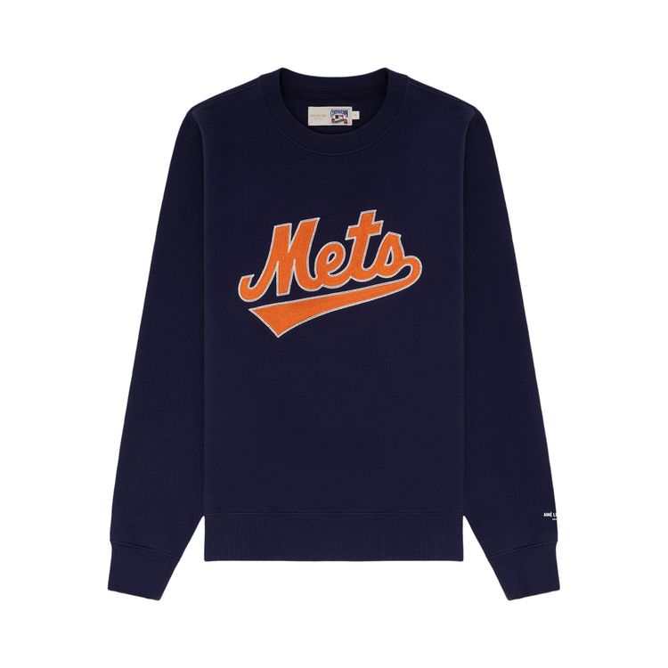 Buy Aimé Leon Dore x New York Mets Chainstitch Crewneck Sweatshirt ...