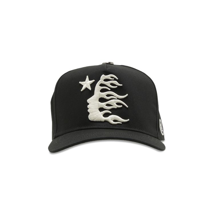 Buy Hellstar OG Snapback Hat 'Black' - 9357 1FW230711OSH BLAC | GOAT