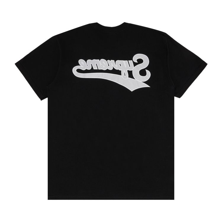 Buy Supreme Backwards Tee 'Black' - SS24T22 BLACK | GOAT