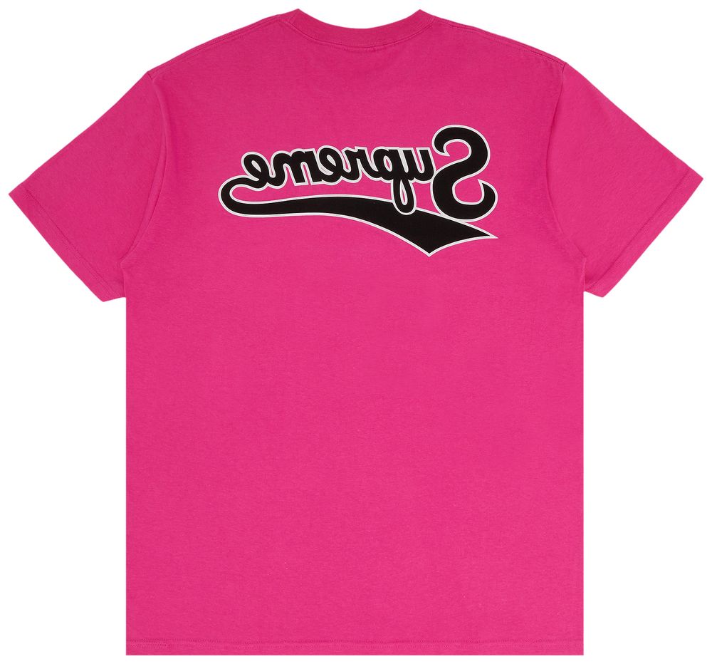 Buy Supreme Backwards Tee 'Fuchsia' - SS24T22 FUCHSIA | GOAT