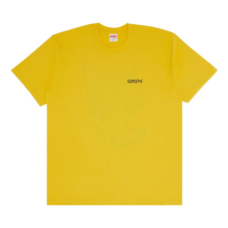 Buy Supreme Black Cat Tee 'Yellow' - SS24T33 YELLOW | GOAT