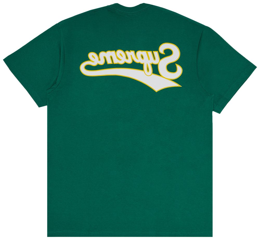 Buy Supreme Backwards Tee 'Light Pine' - SS24T22 LIGHT PINE | GOAT