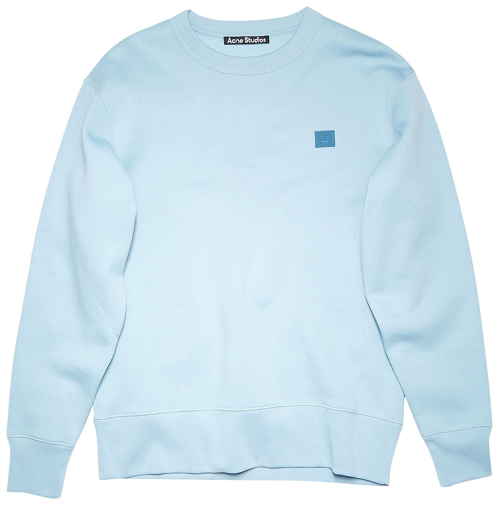 Buy Acne Studios Crew Neck Sweatshirt 'Powder Blue' - CI0076 GOAT POWD ...
