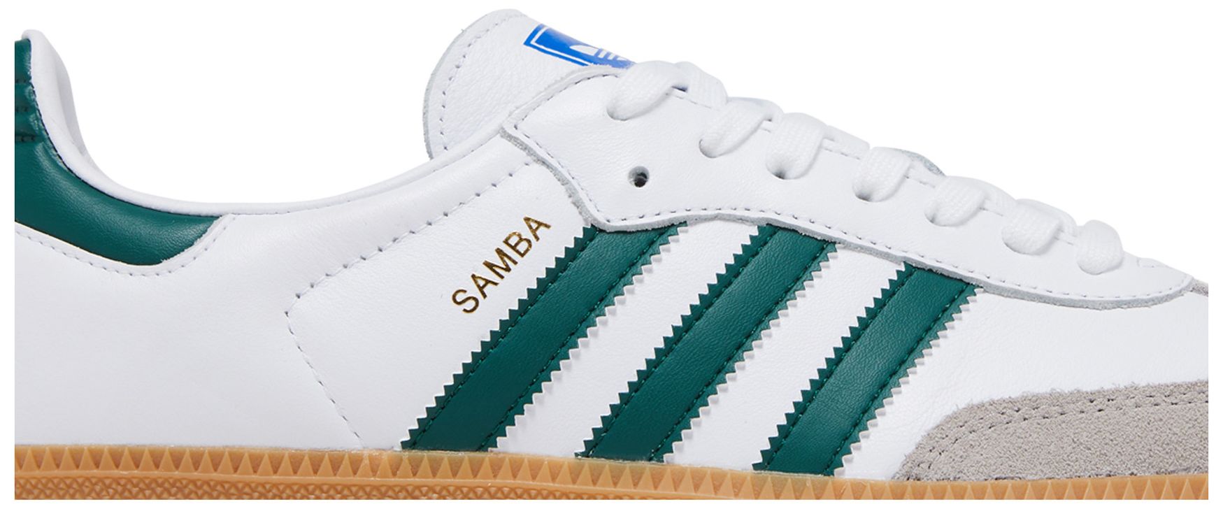 Buy Adidas Samba OG 'White Collegiate Green Gum' - IE3437 | GOAT