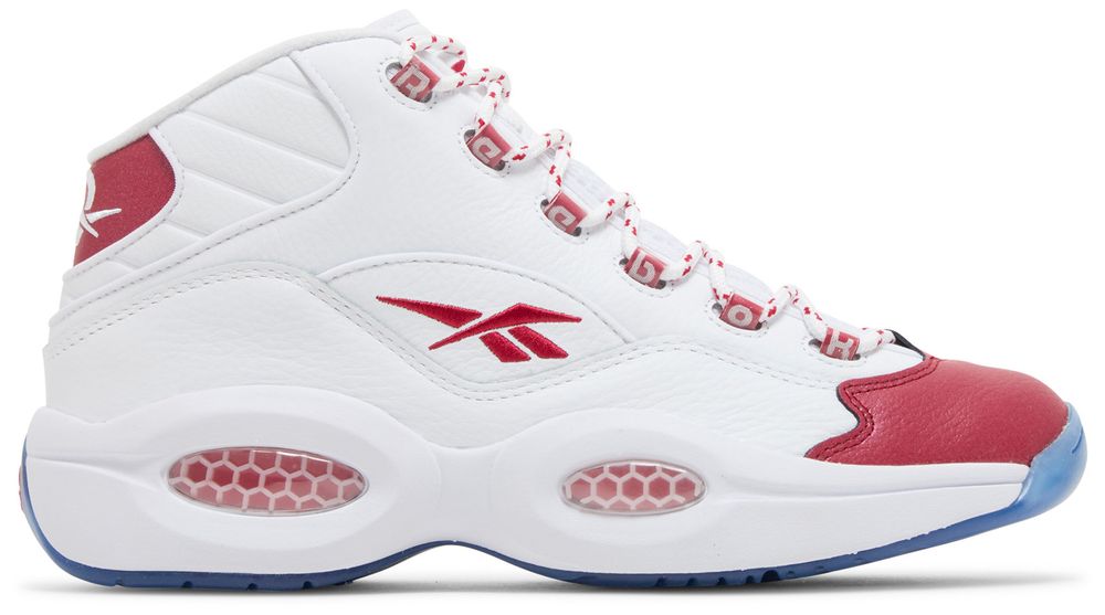 Buy Reebok Question Mid 'Red Toe' 2024 - 100074721 | GOAT