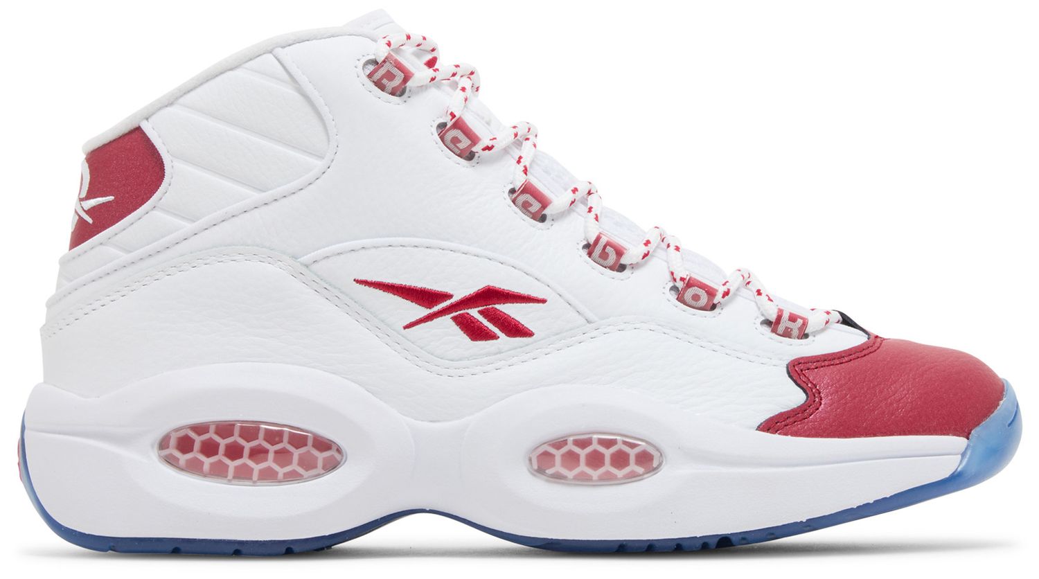 Buy Reebok Question Mid 'Red Toe' 2024 - 100074721 | GOAT