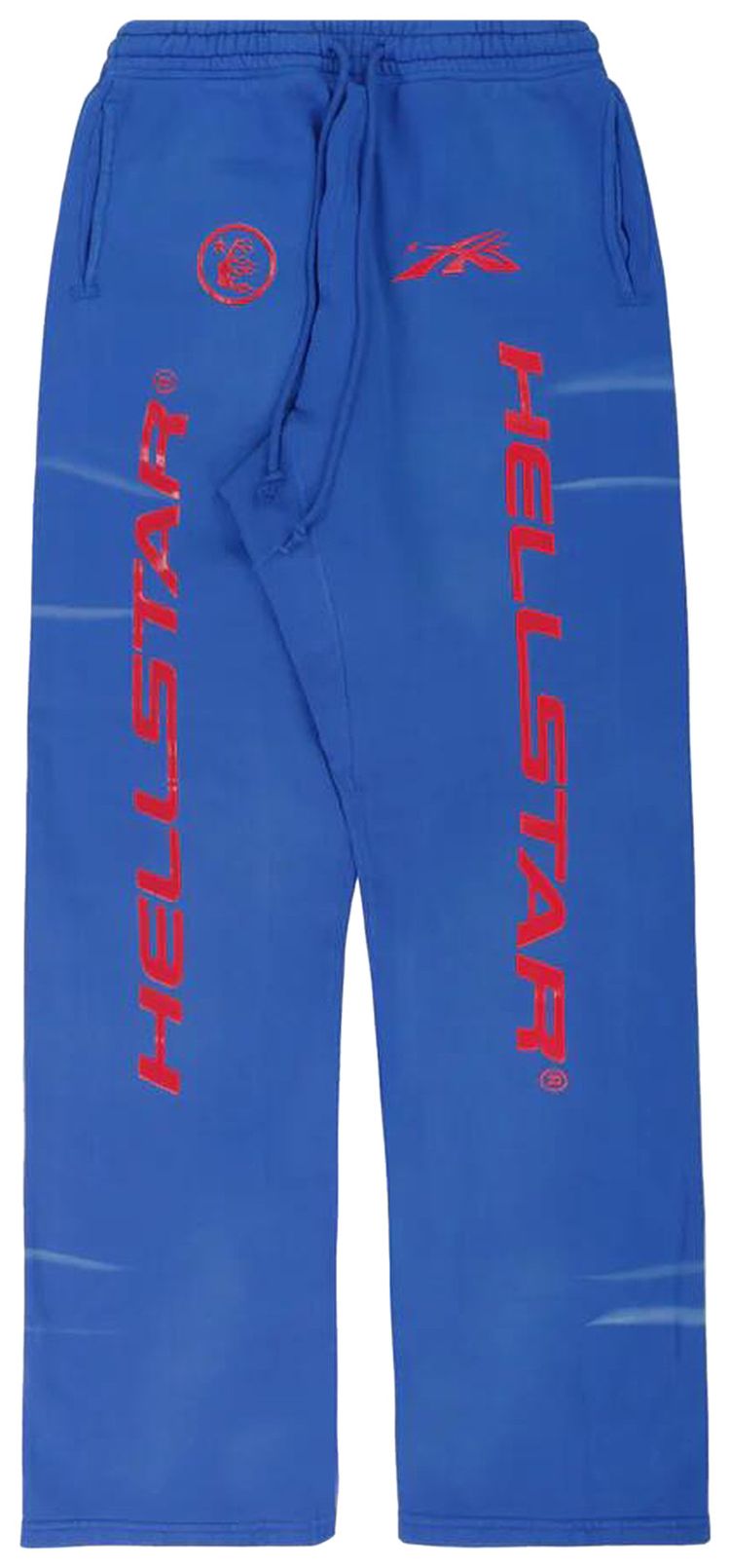 Buy Hellstar Sports Gel Sweatpants 'Blue' - 9357 1SS240204SGS BLUE | GOAT