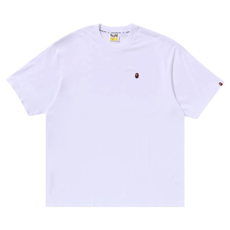 Buy BAPE Ape Head One Point Relaxed Fit Tee 'White' - 1K20 110 317 ...