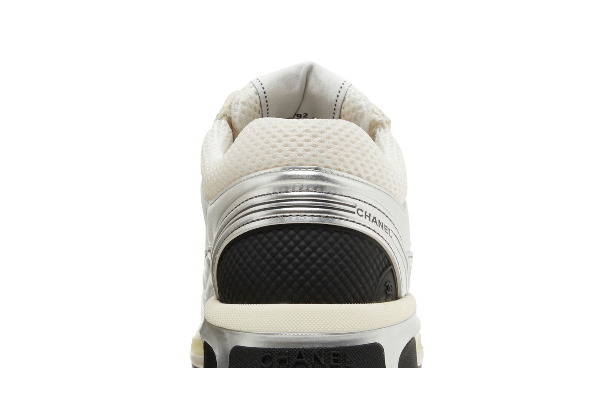Buy Chanel Wmns CC Logo Sneaker 'White Silver' - G39792 Buy Chanel Wmns CC Logo Sneaker 'White Silver' - G39792