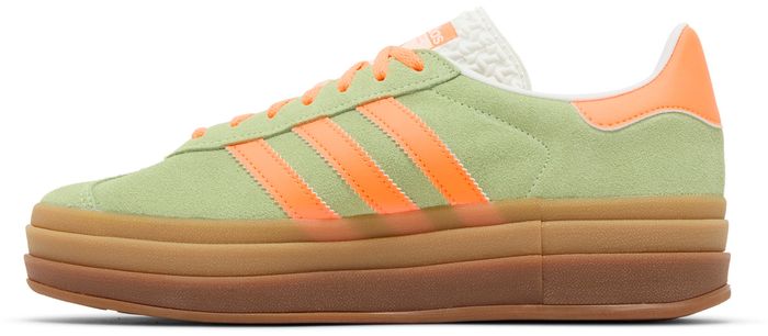 Buy Adidas Wmns Gazelle Bold 'Green Spark Screaming Orange' - IH7495 | GOAT
