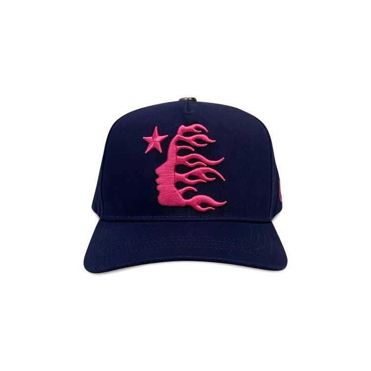 Buy Hellstar Snapback Hat 'Navy' - 9357 100000711SH NAVY | GOAT