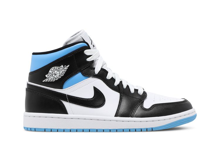Buy Wmns Air Jordan 1 Mid 'University Blue' - BQ6472 102 | GOAT