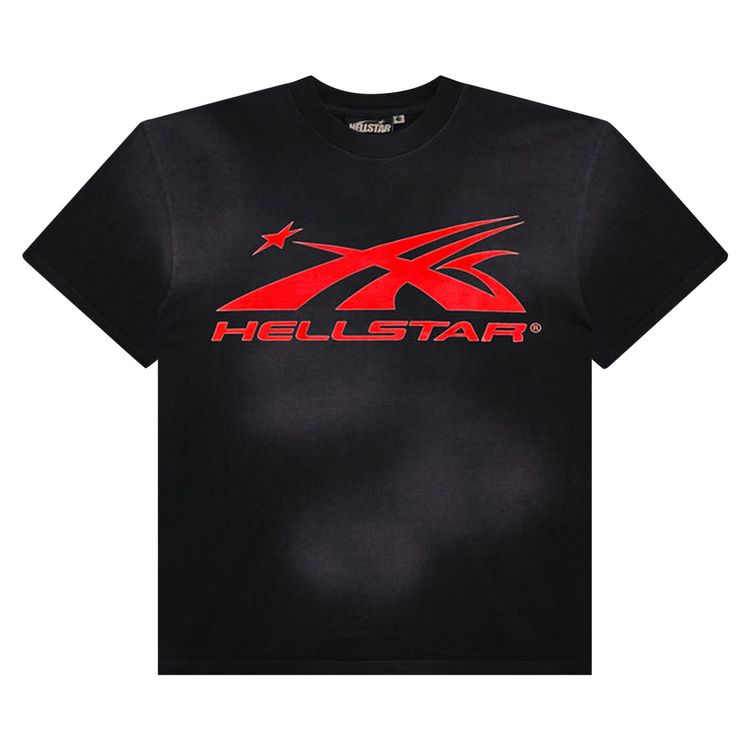 Buy Hellstar Sports Core Gel Logo T-Shirt 'Black/Red' - HSHE0955 BLAC ...
