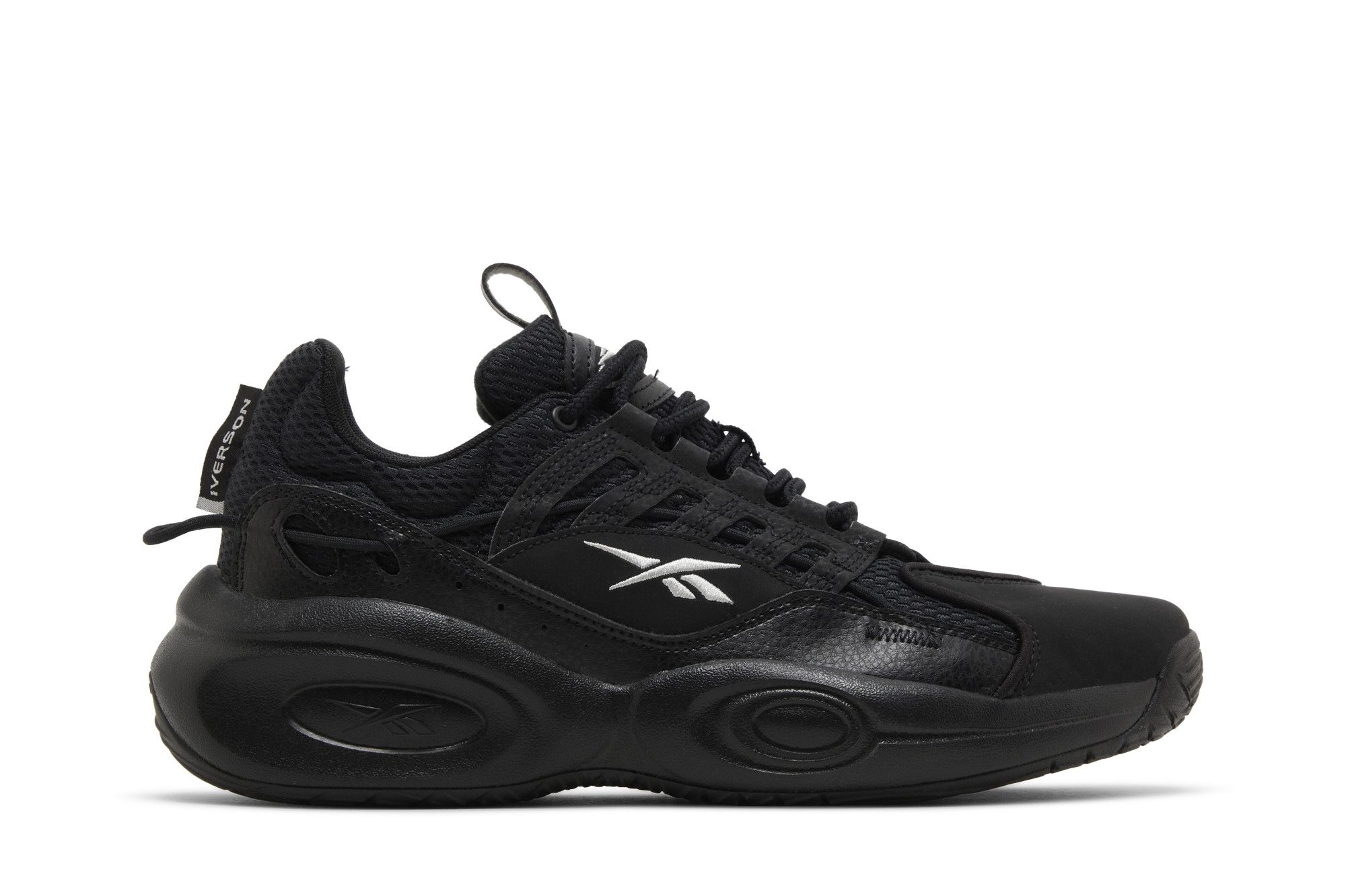 Black allen iverson sneakers store