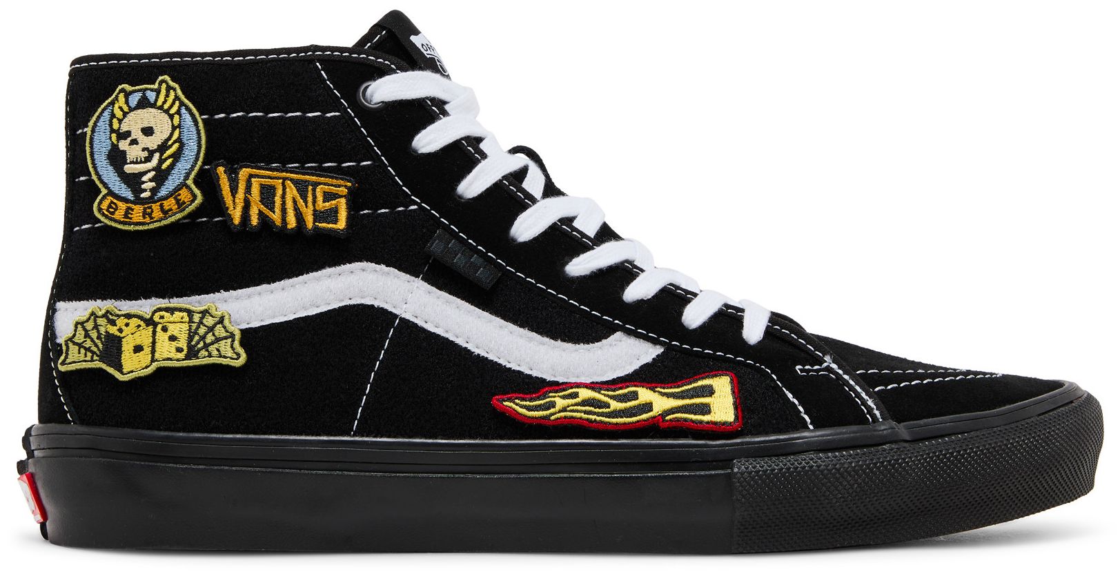 Buy Elijah Berle x Vans Skate Sk8-Hi Decon 'Black' - VN0A5KYBBKA | GOAT