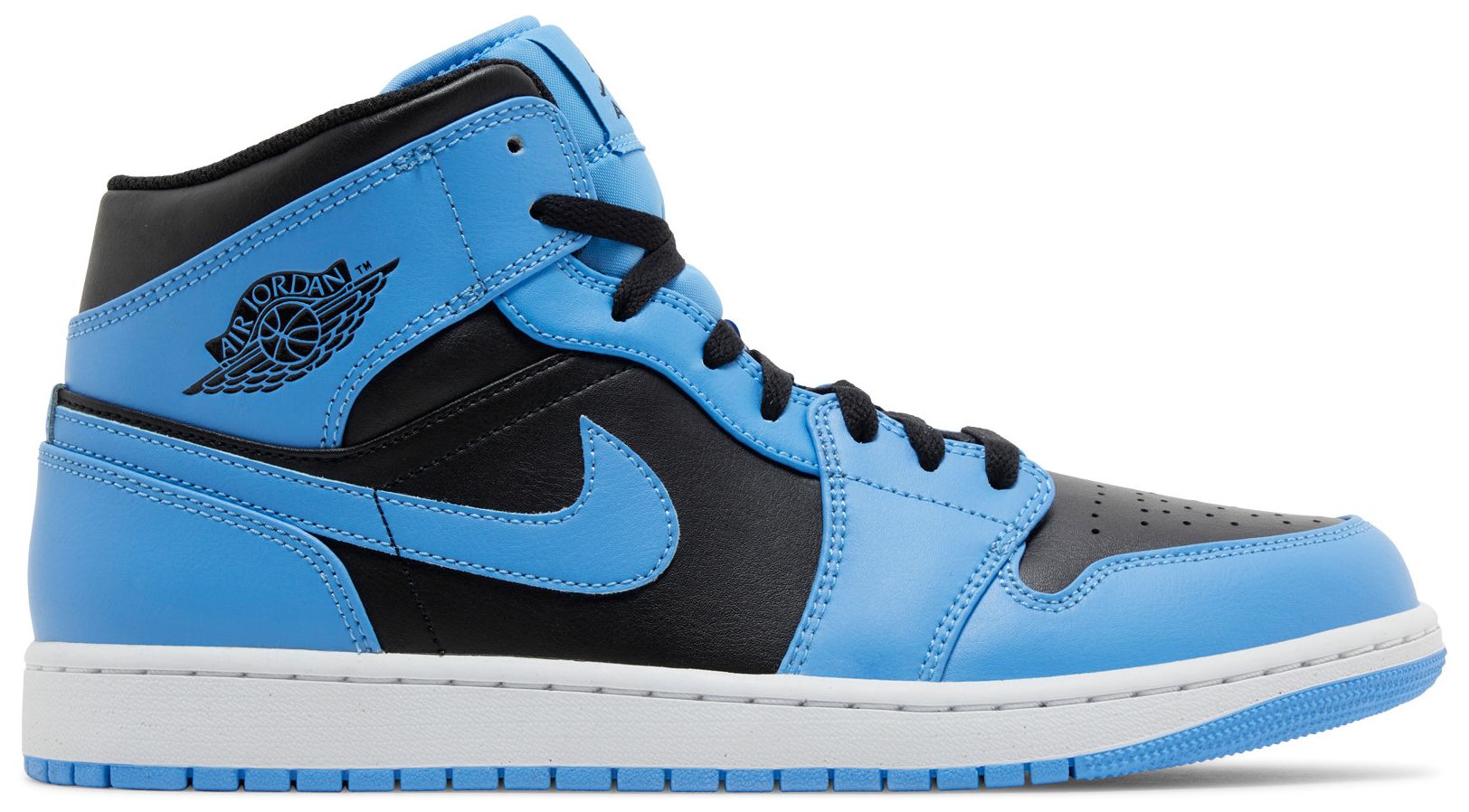 Buy Air Jordan 1 Mid 'University Blue Black' - DQ8426 401 | GOAT