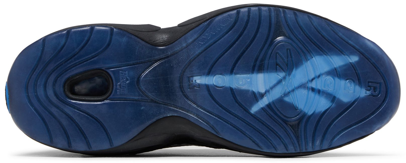 Buy Reebok Question Mid 'Black Vector Blue' - 100033164 | GOAT