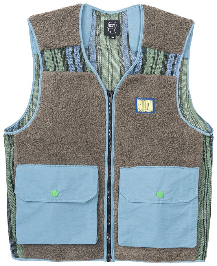 Buy Brain Dead Sherpa Tactical Vest 'Brown/Skyblue ...