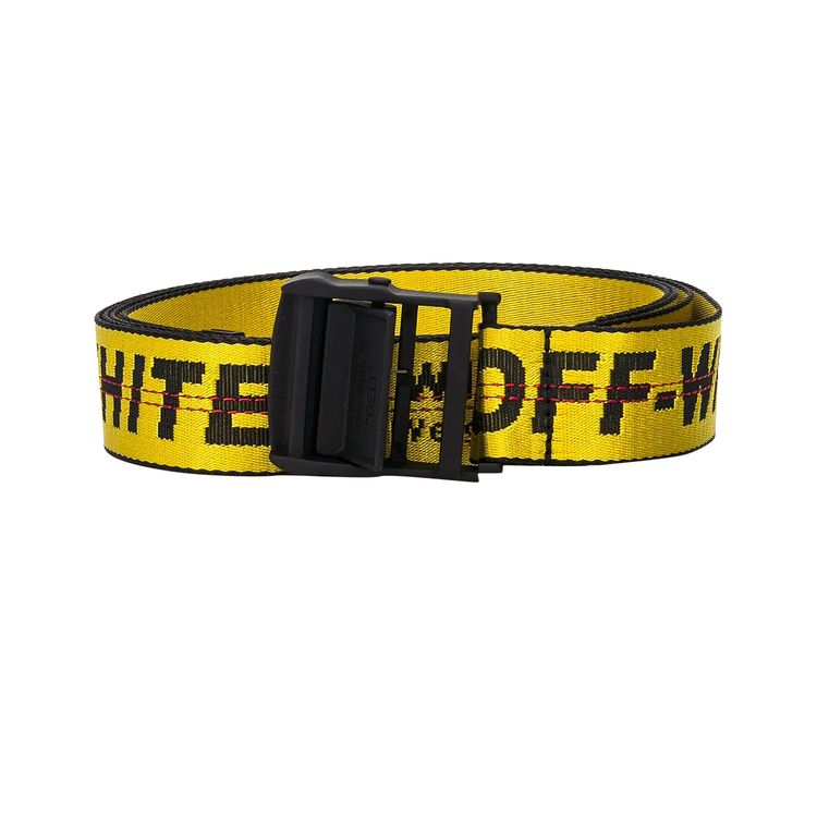 Buy Off-White Classic Industrial Belt 'Yellow/Black ...
