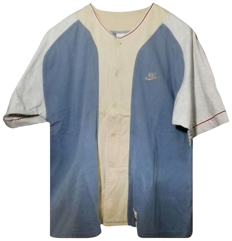 Buy Nike Baseball Shirt 'Blue' - 0001 1XXXX0103BS BLUE | GOAT