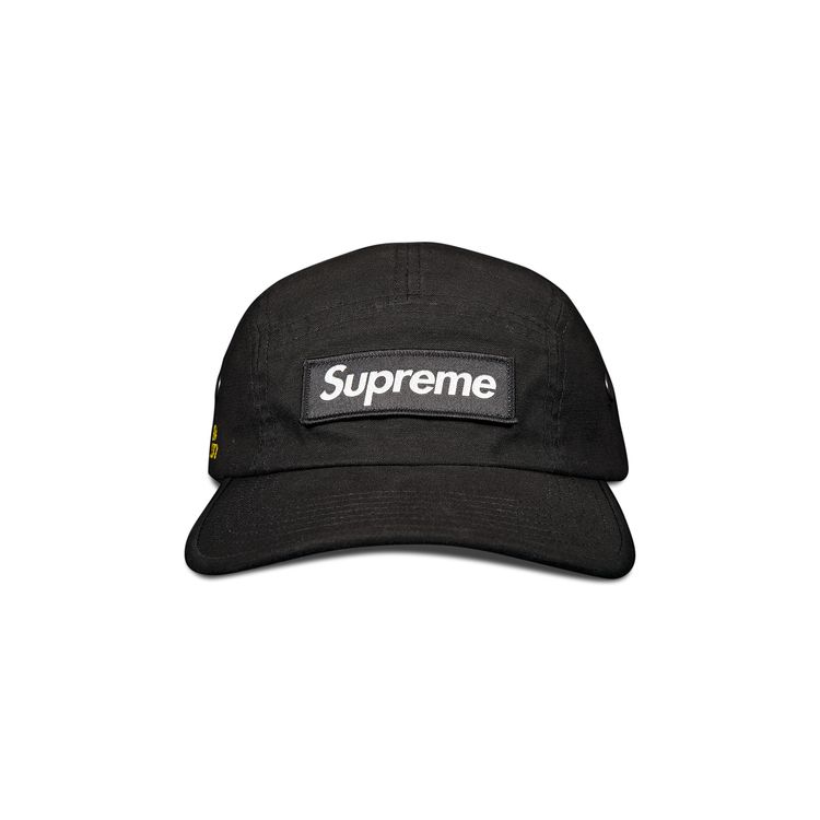 Buy Supreme Military Camp Cap 'Black' - SS21H39 BLACK | GOAT