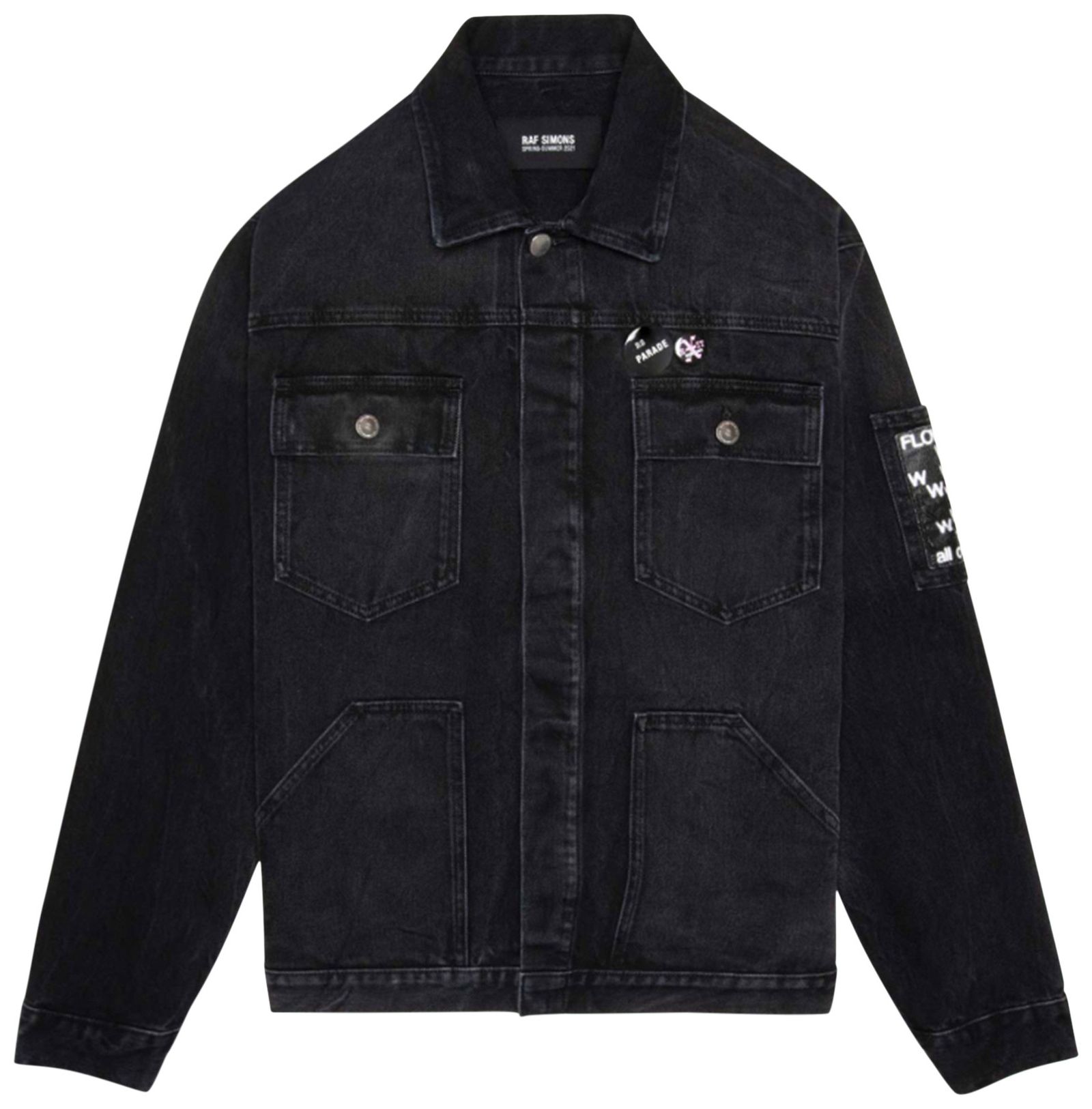 Buy Raf Simons Workwear Jacket 'Black' - 211 M730 0099 | GOAT