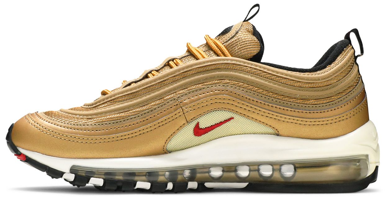 Buy Nike Air Max 97 OG QS GS 'Metallic Gold' - 918890 700 | GOAT