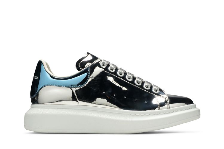 Buy Alexander McQueen Oversized Sneaker 'Magic Mirror - Silver ...