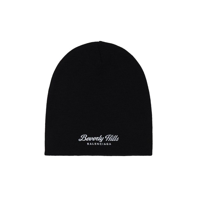 Buy Balenciaga Beverly Hills Beanie 'Black/White' - 794886 443B1 1077 ...