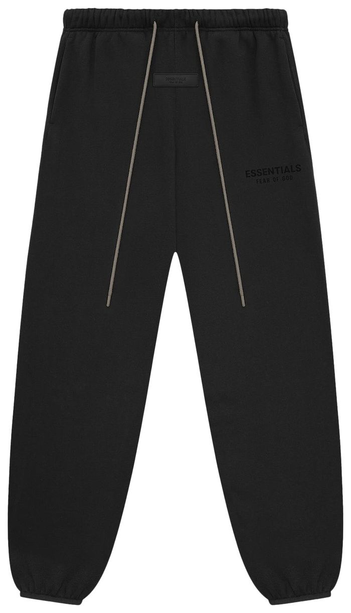 Buy Fear of God Essentials Sweatpants 'Black' - 130SU242020F | GOAT