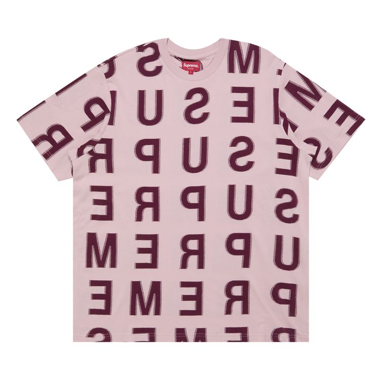 Buy Supreme Intarsia Short-Sleeve Top 'Pink' - SS21KN49 PINK | GOAT