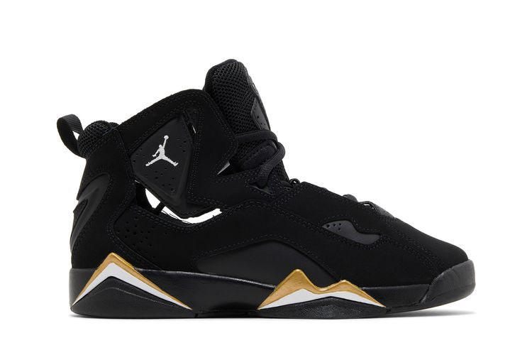 Buy Air Jordan True Flight GS 'Black Metallic Gold' 2023 - 343795 017 ...