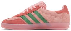 Buy Adidas Wmns Gazelle Indoor 'Pink Spark Preloved Green' - IG6782 | GOAT