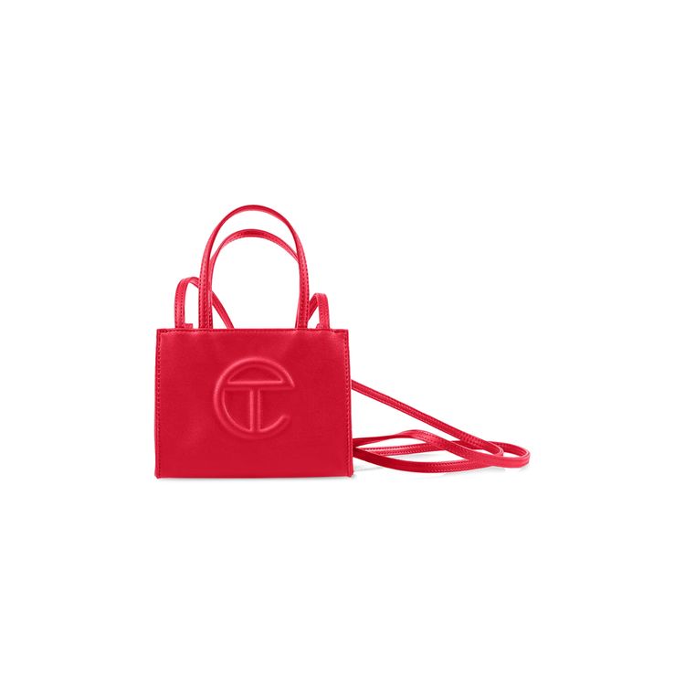 Buy Telfar Small Shopping Bag 'Red' - TF 012 RD S | GOAT