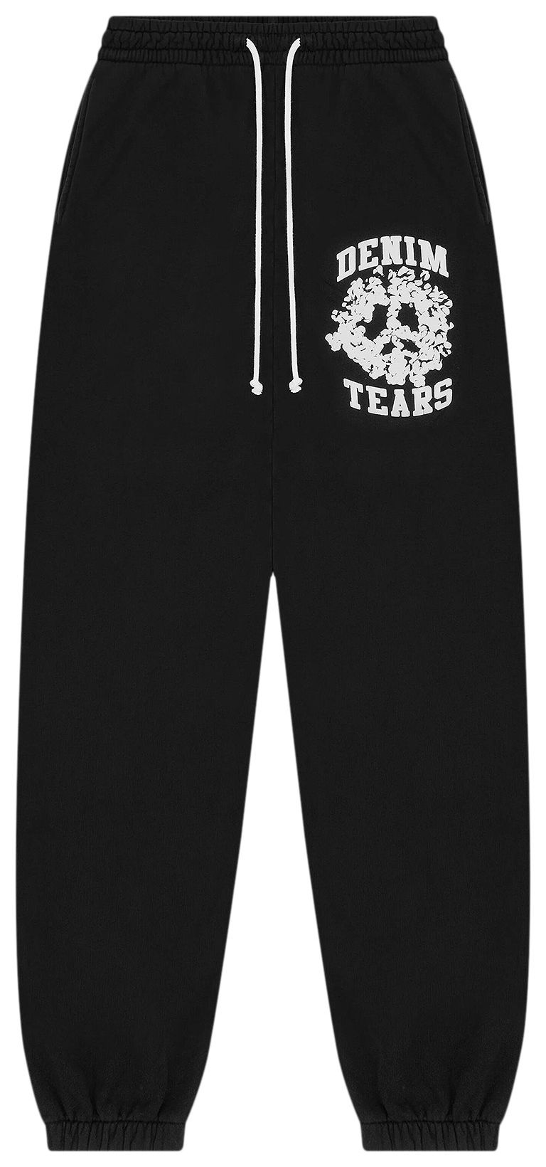 Buy Denim Tears University Sweatpants 'Black' - 401 010 BLAC | GOAT