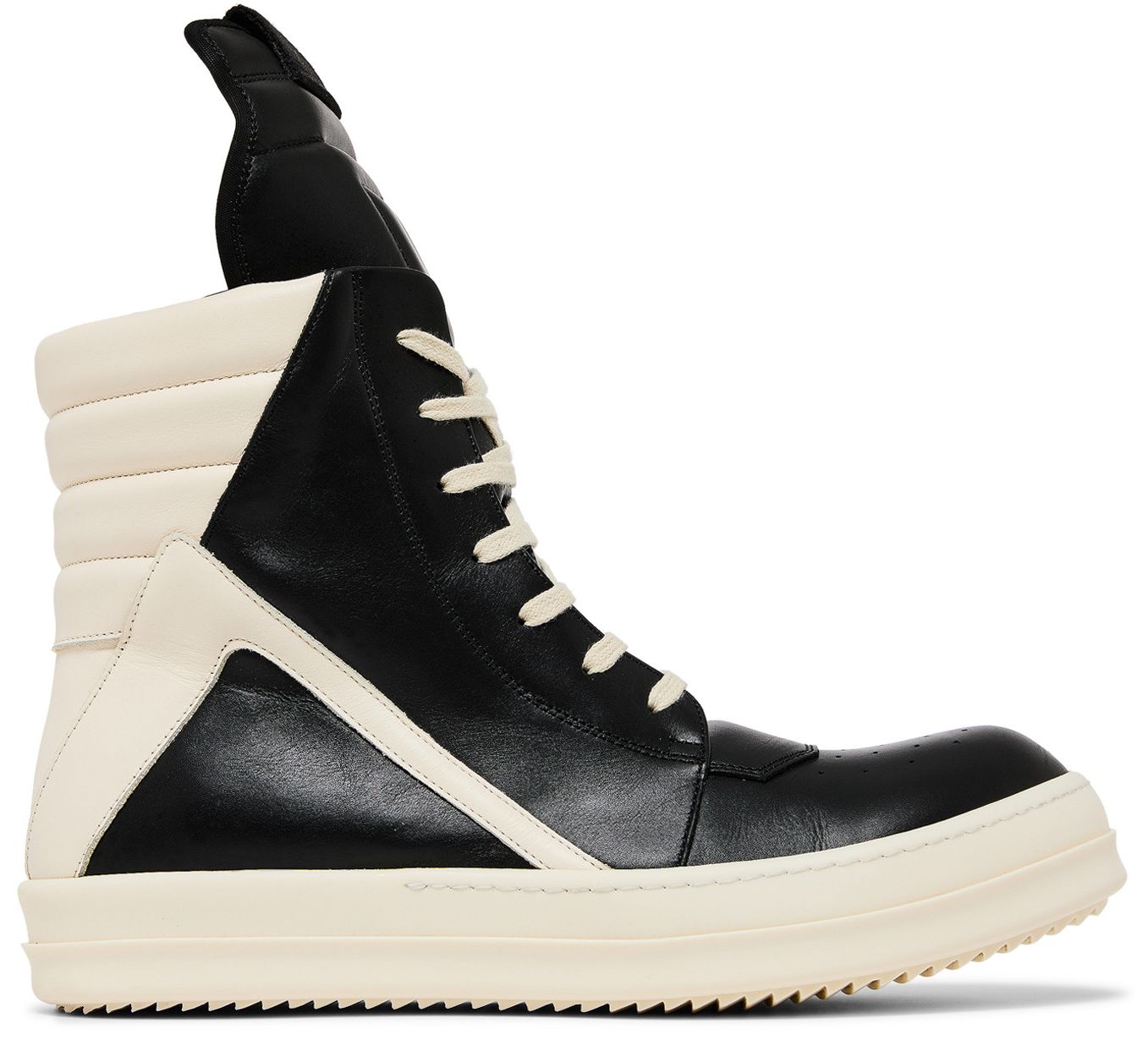 Buy Rick Owens Luxor Geobasket 'Black Milk' - RU02C7894 LPO 911 | GOAT